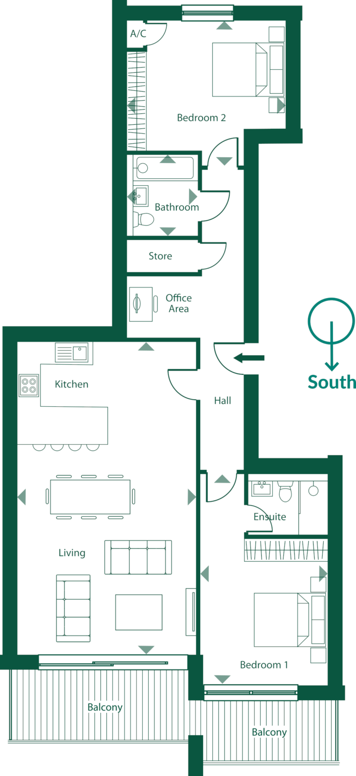 Apartment 7 - Echo Beach - Jackson Developments