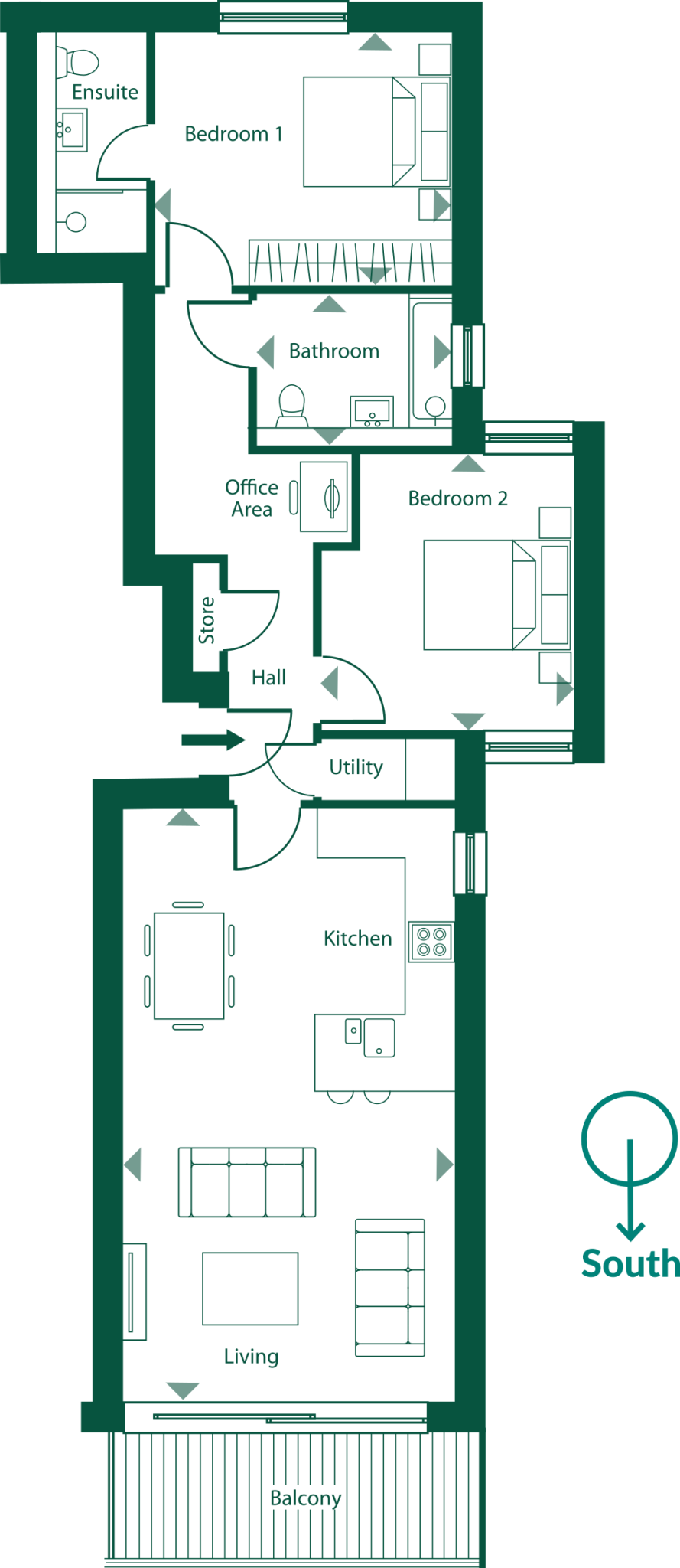 Apartment 12 - Echo Beach - Jackson Developments