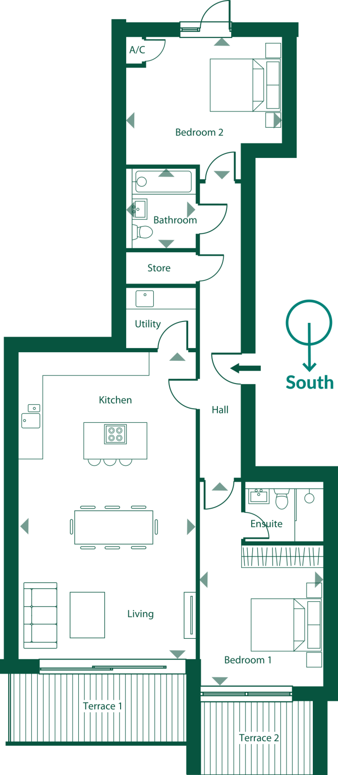 Apartment 3 - Echo Beach - Jackson Developments