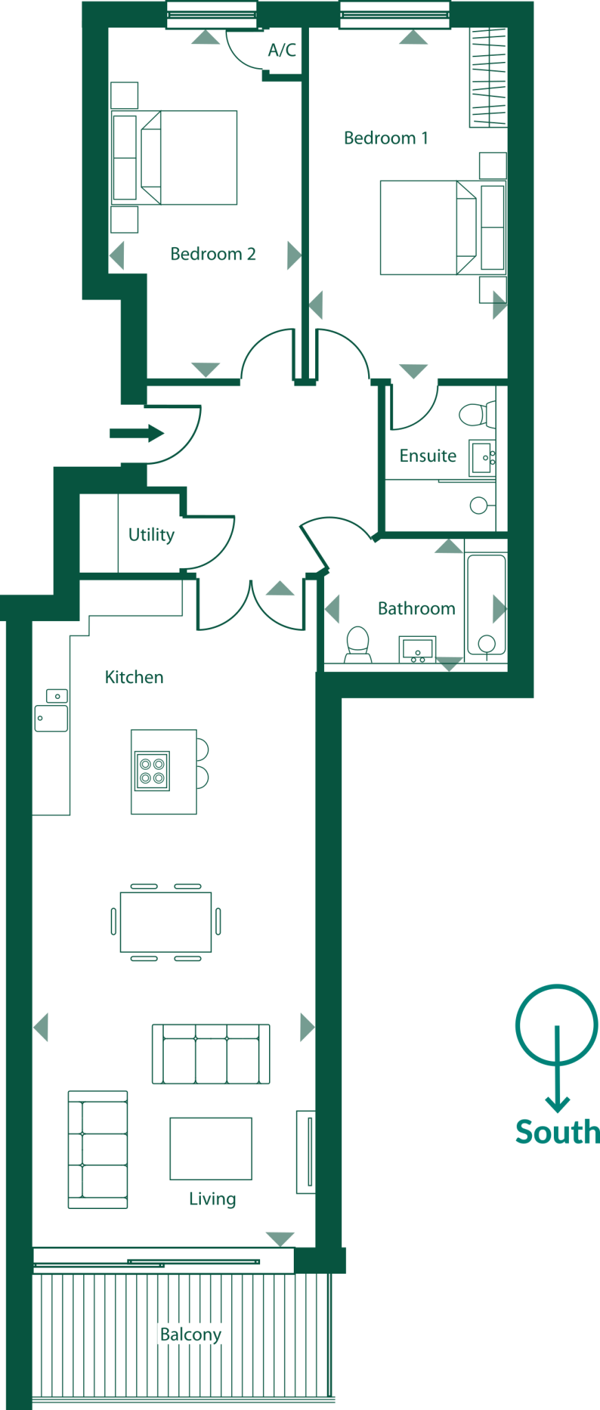 Apartment 6 - Echo Beach - Jackson Developments